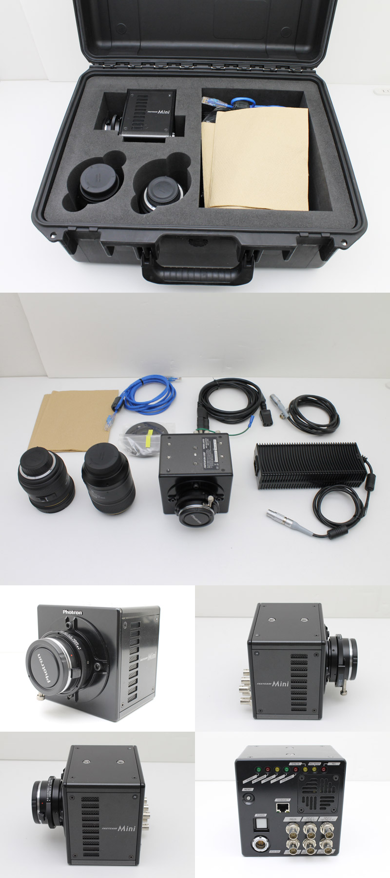 【やや傷や汚れあり】ハイスピードカメラ Photron FASTCAM Mini AX50 フォトロン 高速度ビデオカメラ C87Nの落札情報 ...